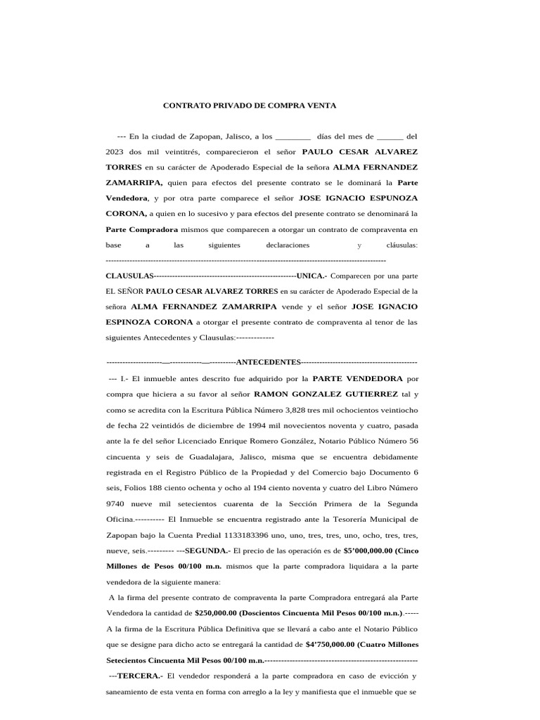 ESCRITURA Buga | PDF