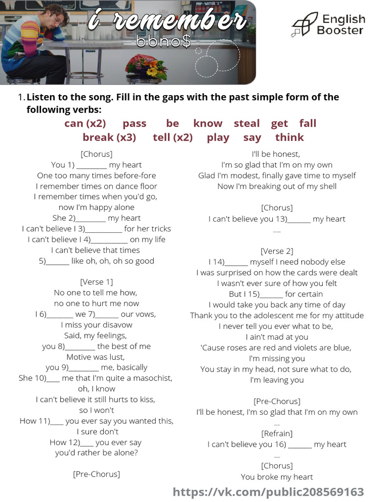 Bbno$ - I Remember | PDF