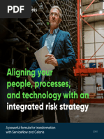 ServiceNow GRC Integrated Risk Management | PDF | Risk | Risk Assessment