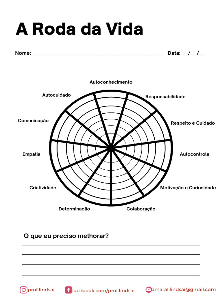 Roda Da Vida-Impressão | PDF