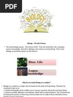 Biology Resource Book Unit 1 English Medium | PDF | Biology | Wellness