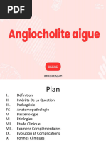 Angiocholite Aigue | PDF | Spécialités médicales | Médecine clinique