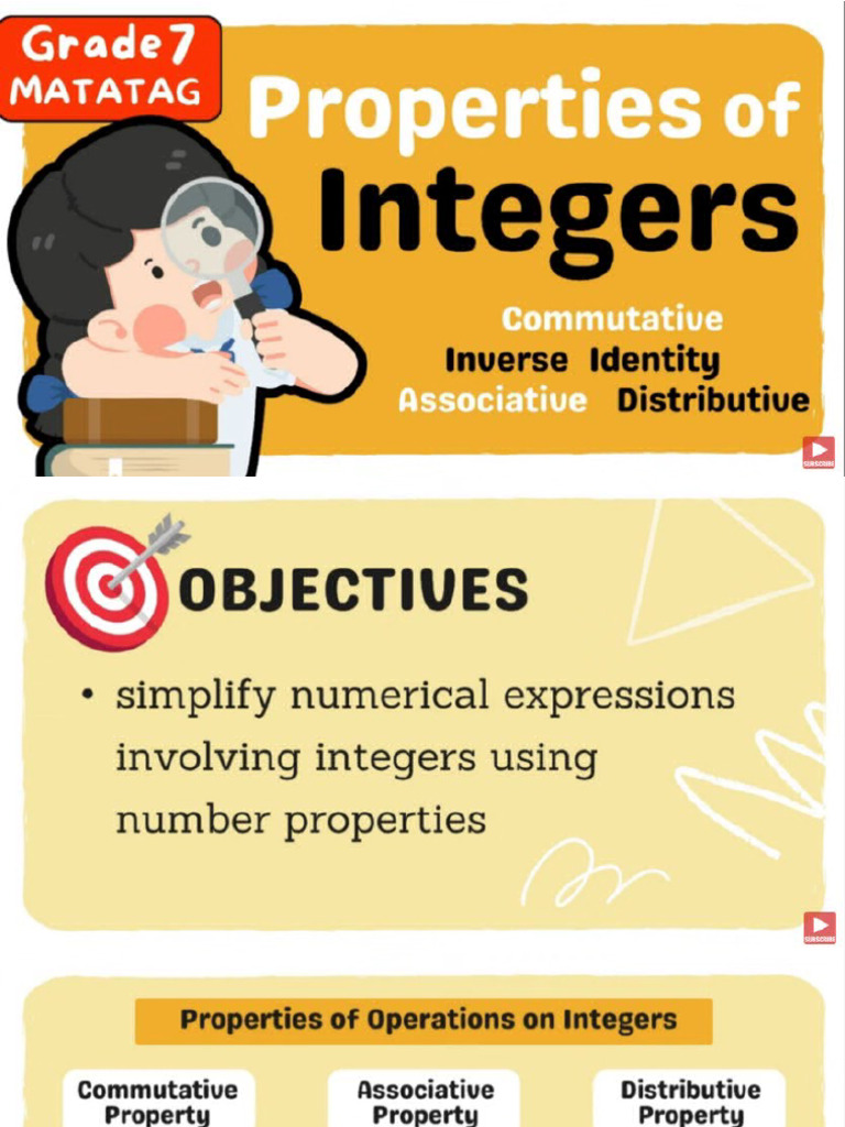 MATH 7 LESSON 6 | PDF