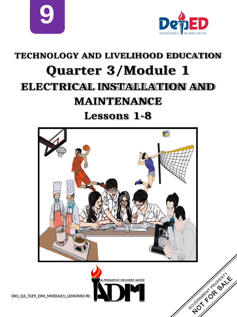 Tle Eim Grade 9 q3. | PDF | Fluorescent Lamp | Equipment