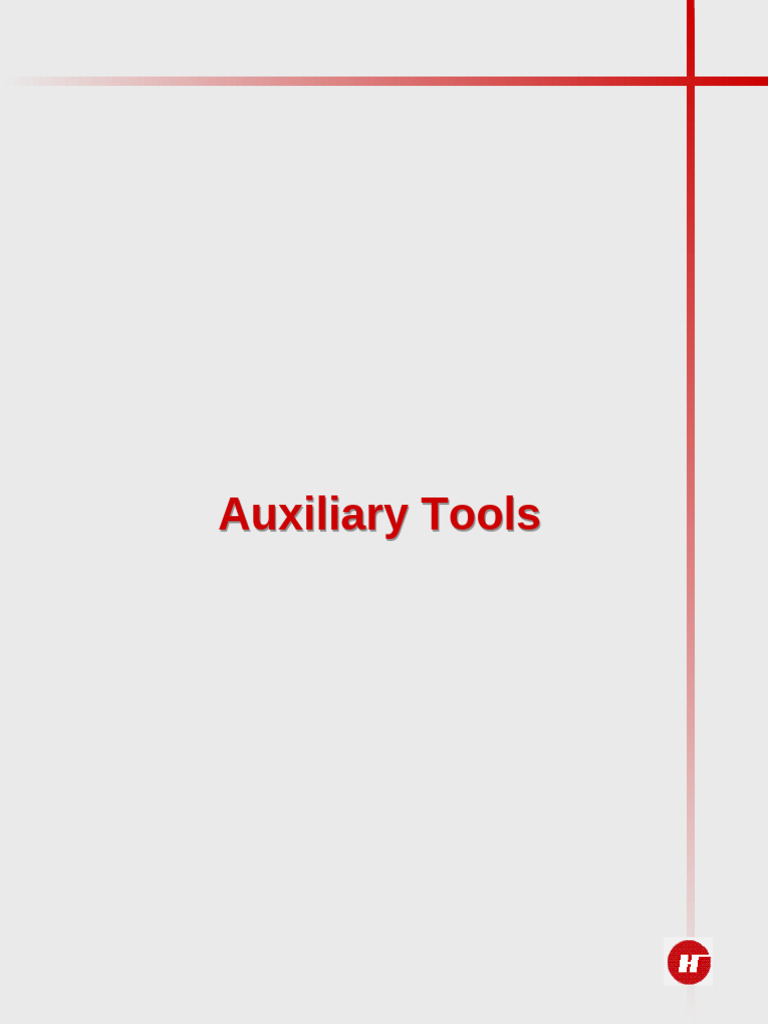 e.auxilary Tools | PDF