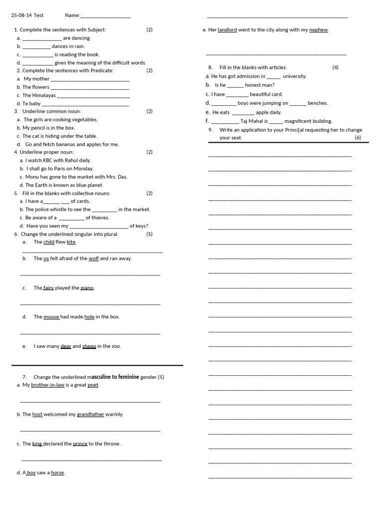 TEST_25 | PDF | Grammatical Gender | Linguistic Typology