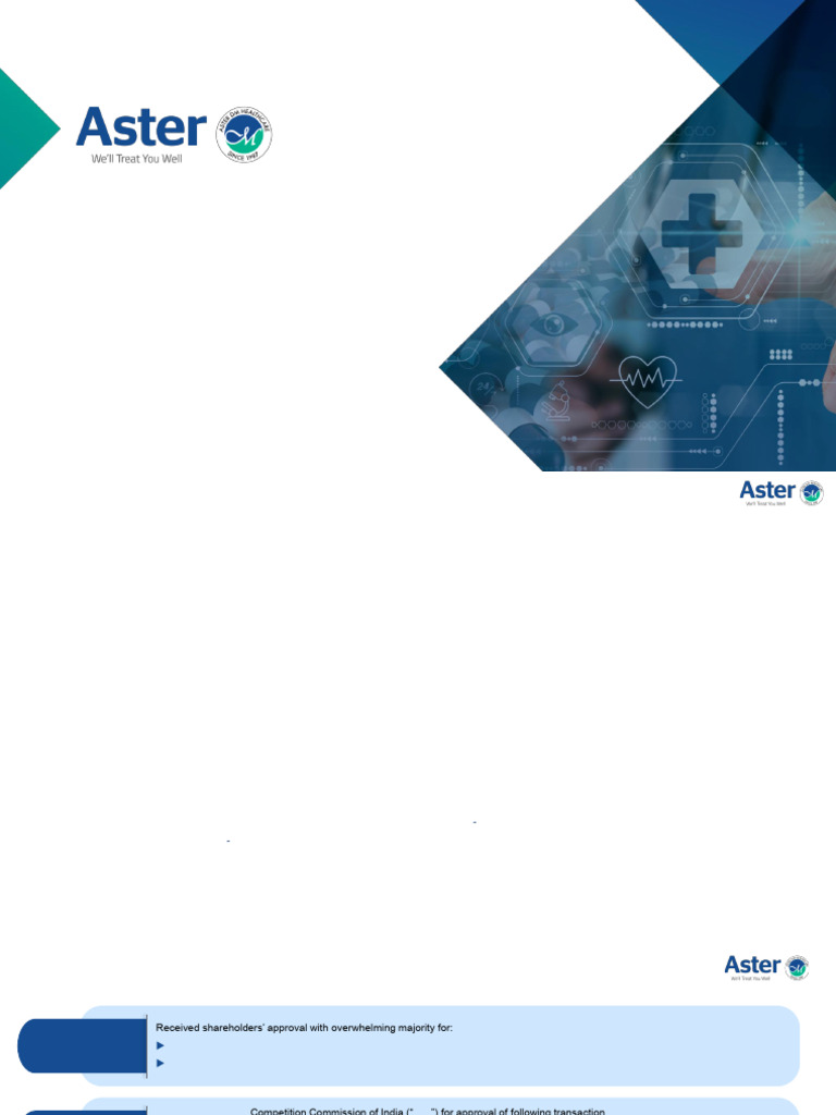 Aster DM Healthcare Q3 FY25 Earnings Update | PDF | Mergers And ...