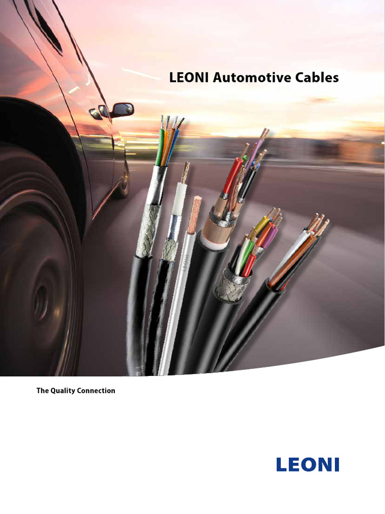 Leoni Automotive Cable Solutions en | PDF | Thermoplastic | Polyethylene