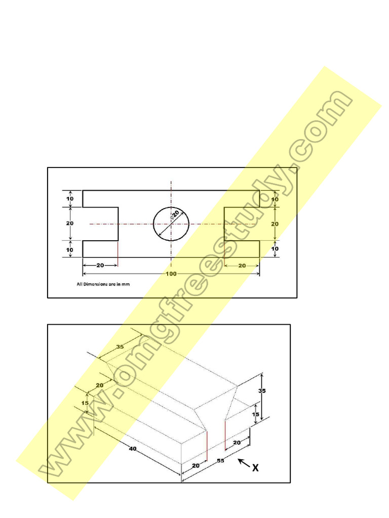 22/A/C/A-1/1/E (A) Paper-Iv Engineering Drawing (1St Year) (Annual ...