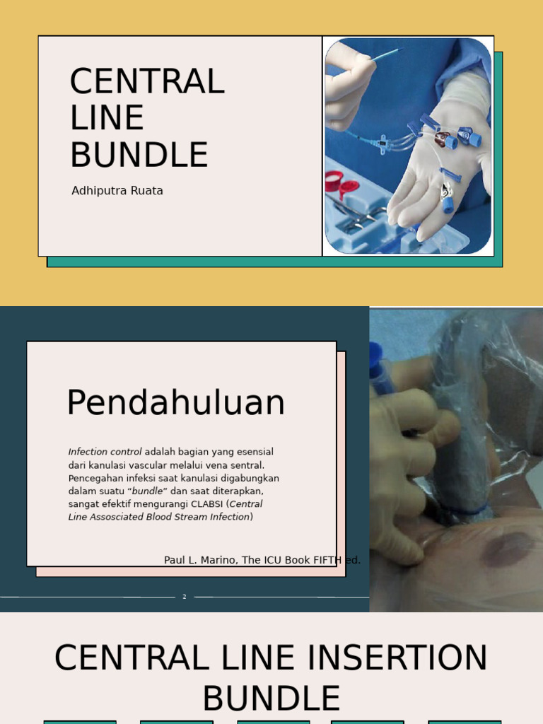 Central Line Bundle Asr | PDF | Medicine | Clinical Medicine