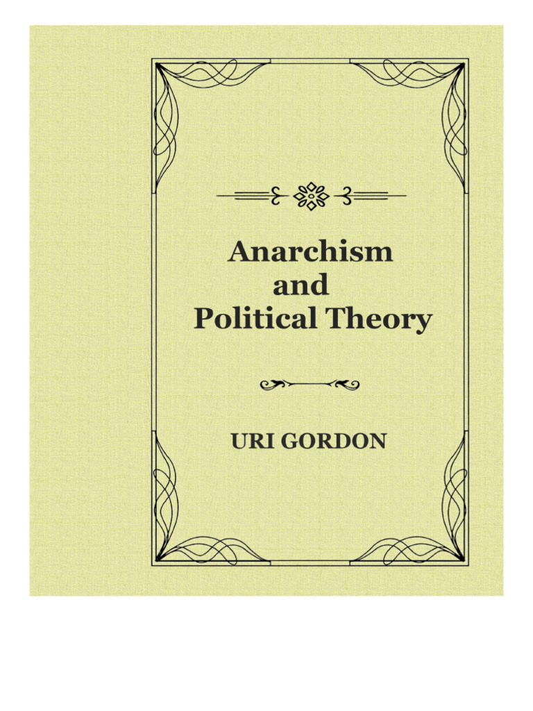 Anarchism and Political Theory | PDF