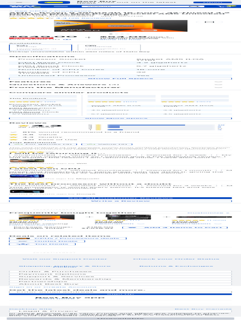 AMD Ryzen 9 7950X3D 16-Core 32-Thread 4.2 GHZ (5.7 GHZ Max Boost) Socket AM5 Unlocked Desktop ...