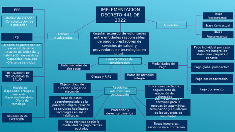 Mapa Conceptual Decreto 441 | PDF