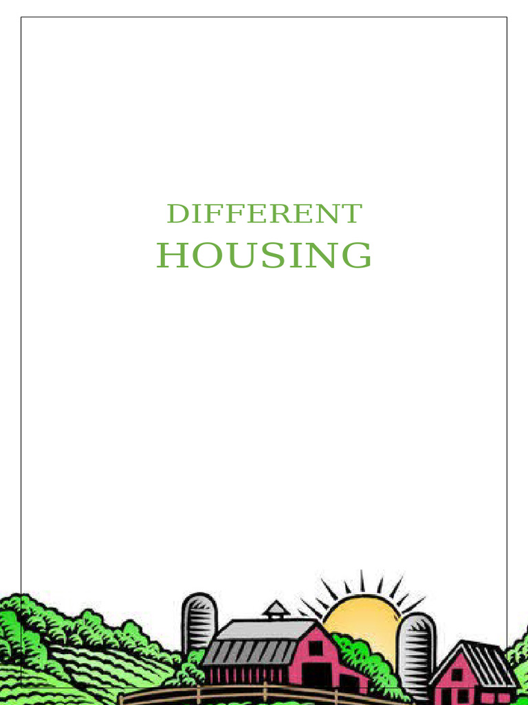 Animal Housing Pdf Poultry Farming Livestock