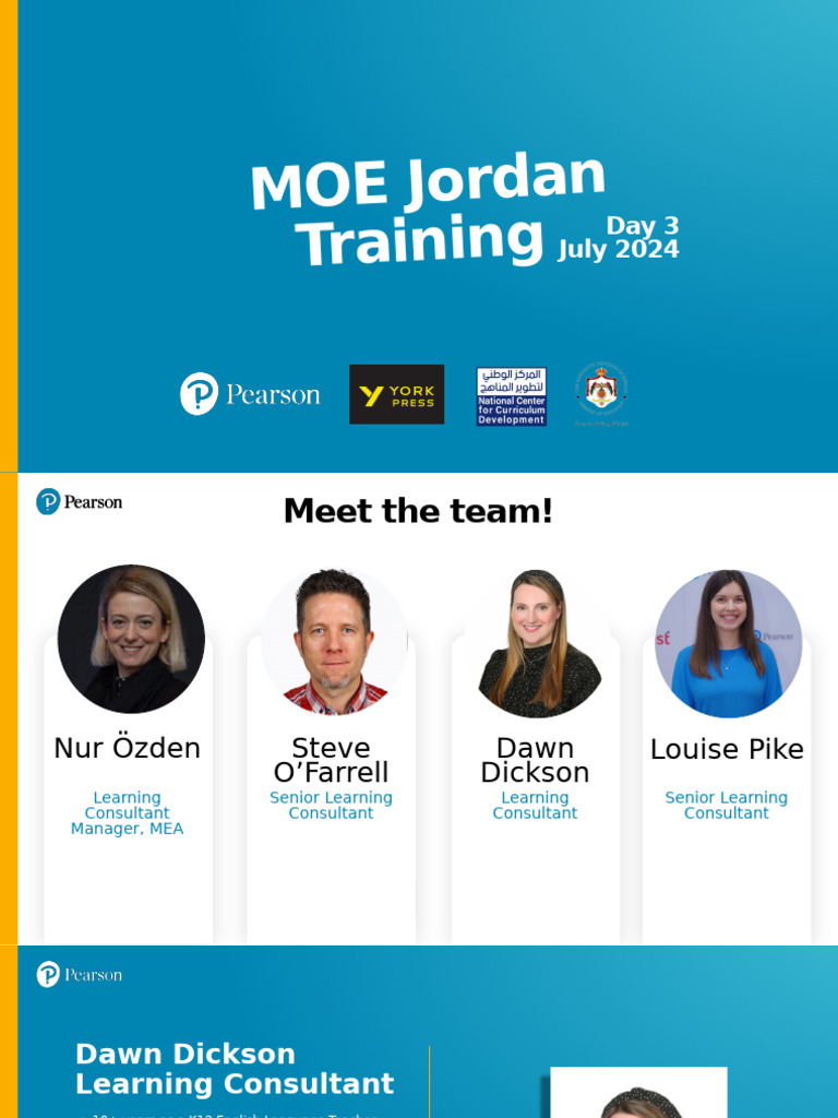 MOE Jordan Day 3 | PDF | Educational Assessment | Differentiated ...