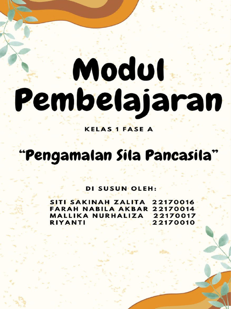 Modul Ajar Bu Putri | PDF