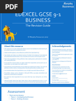 GCSE Business Revision Checklist 2025 | PDF | Entrepreneurship ...