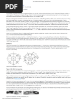 Mechanical Engineering Drawing: Rounds and Fillets | PDF