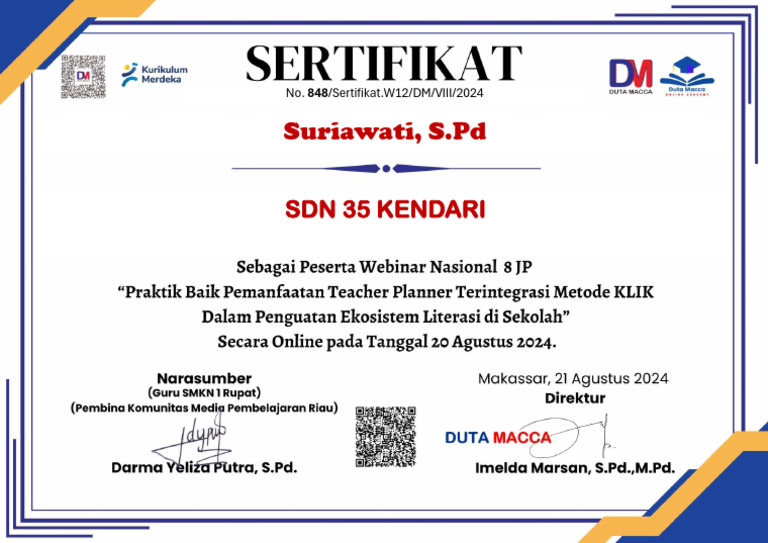 Suriawati, S.PD - SDN 35 KENDARI | PDF
