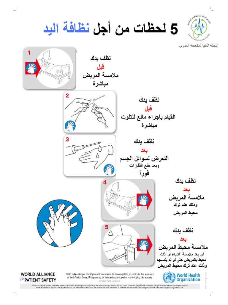 5 Moments HH Poster Arabic | PDF