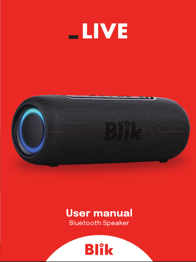 Blik Live - Manual de usuario-Es-En | PDF
