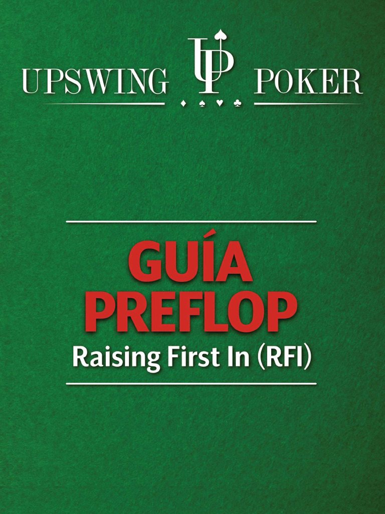 FINAL Preflop Guide For RFI With Ad V2 | PDF | Póker | Juego