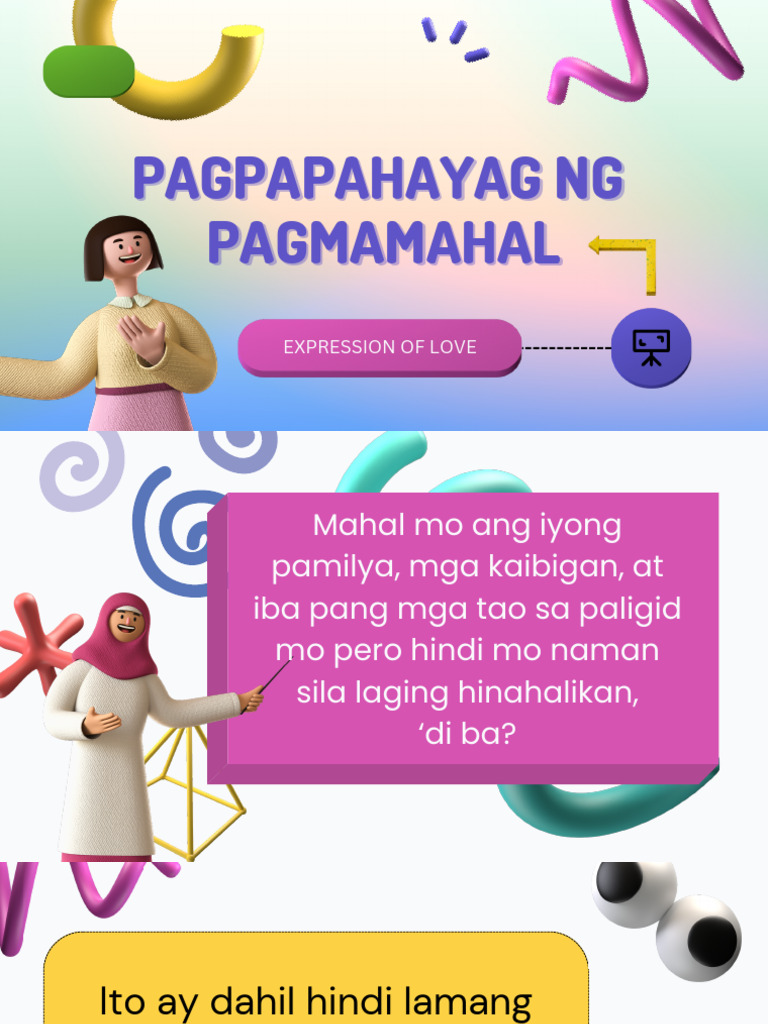 Pink Yellow Green Flowchart Brainstorm 3D Whiteboard Presentation ...