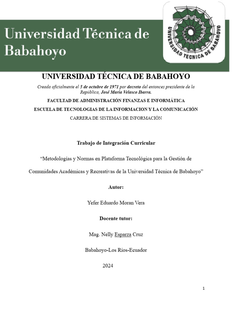 Tic Utb Fafi Sist - Inf 000018 | PDF | Ingeniería de software | Software