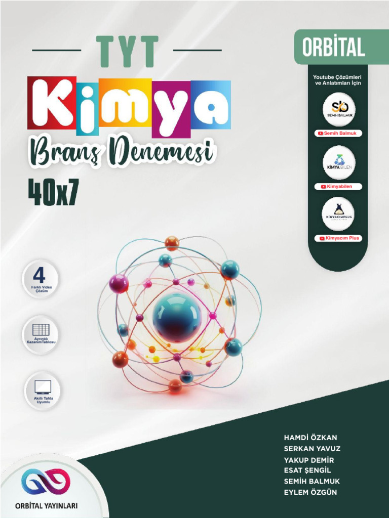 2025 Orbi̇tal Tyt Ki̇mya Deneme | PDF