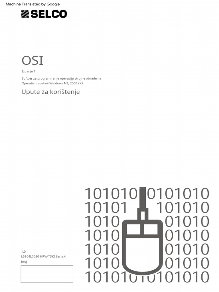 OSI Manual Rev1.0 L5804L0020 HR | PDF