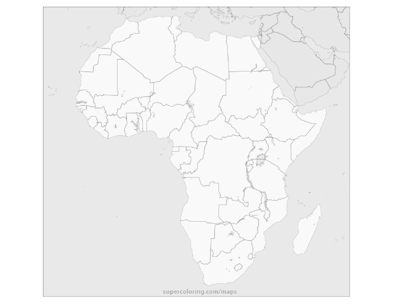 Mapa de África | PDF
