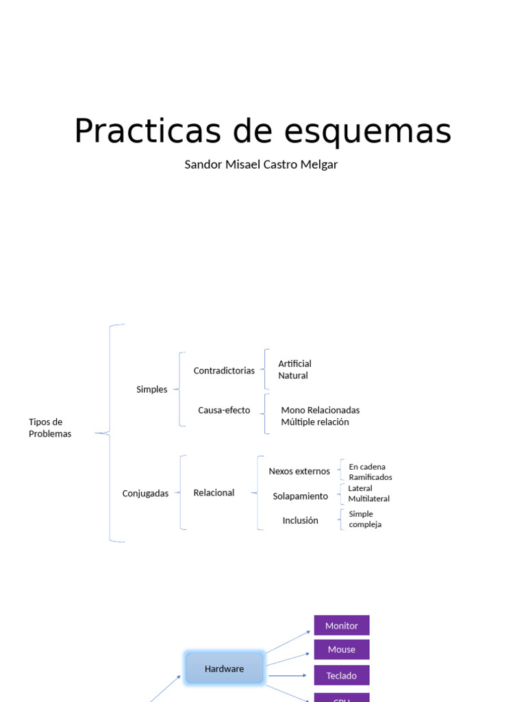 Practicas de Esquemas Sandor Castro | PDF | Archivo de computadora | Informática