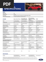 All-New 2024 Ford Ranger Technical Specifications | PDF ...