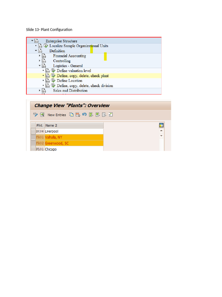 Slide 13-Plant - Configuration | PDF