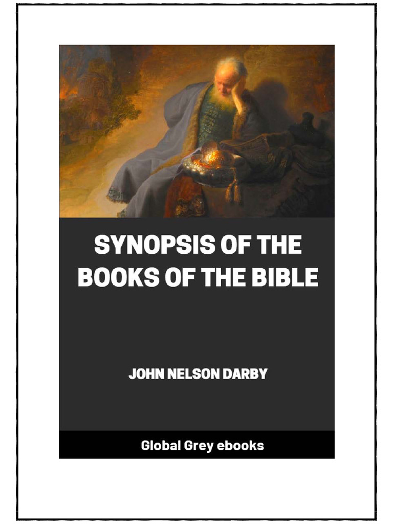 Synopsis of The Books of The Bible | PDF | Genesis Creation Narrative ...