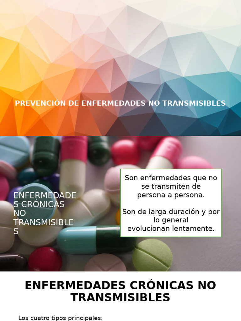 Prevención de Enfermedades No Transmisibles | PDF