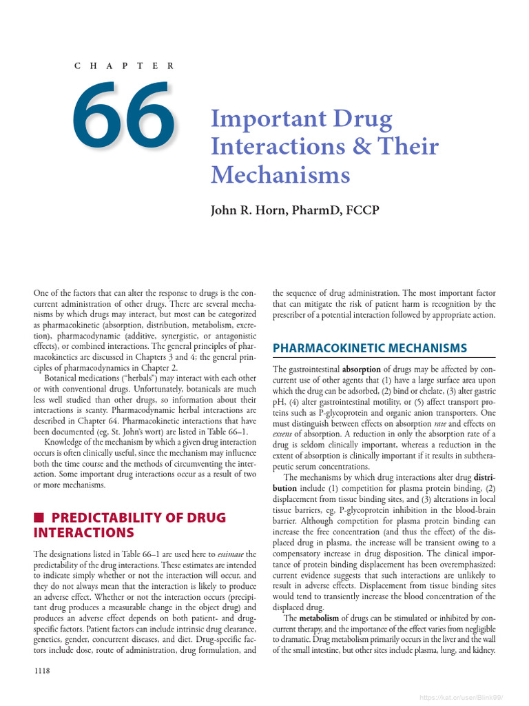 Drug Interactions 230120 113017 | PDF | Antidepressant | Drugs