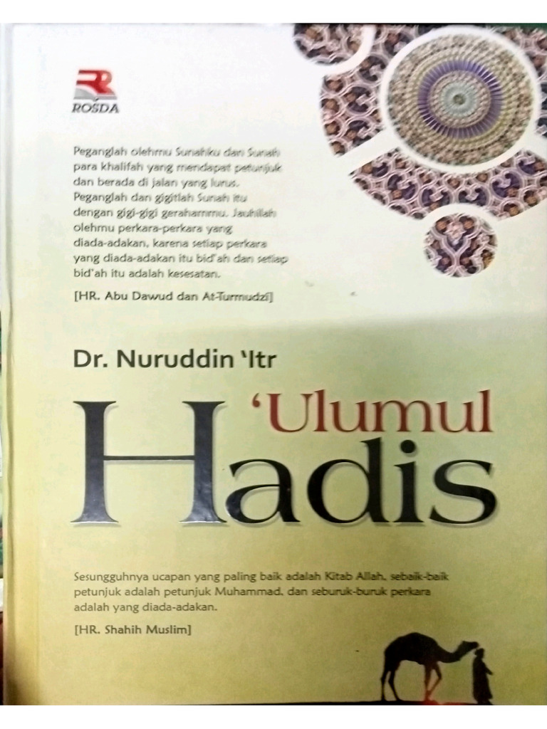 Ulum Hadith Al-Matruk | PDF