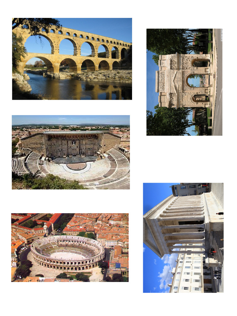 Fiche 1 Monuments Gallo Romains | PDF