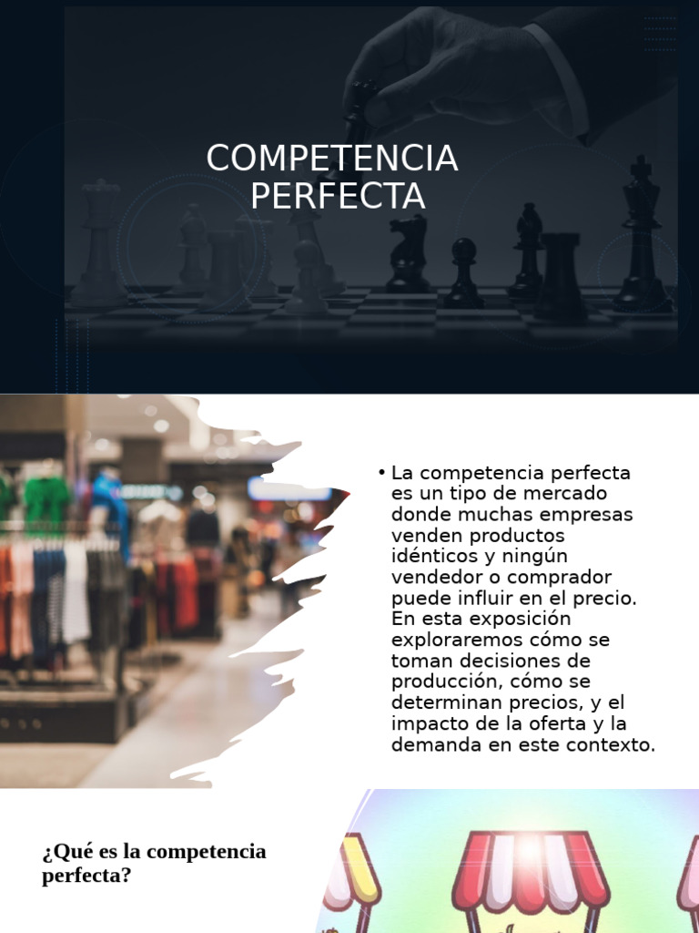 Análisis de la Competencia Perfecta | PDF | Competencia perfecta ...