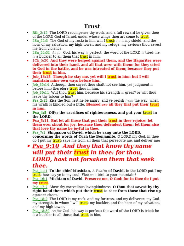 Trust Pdf Thou Jesus