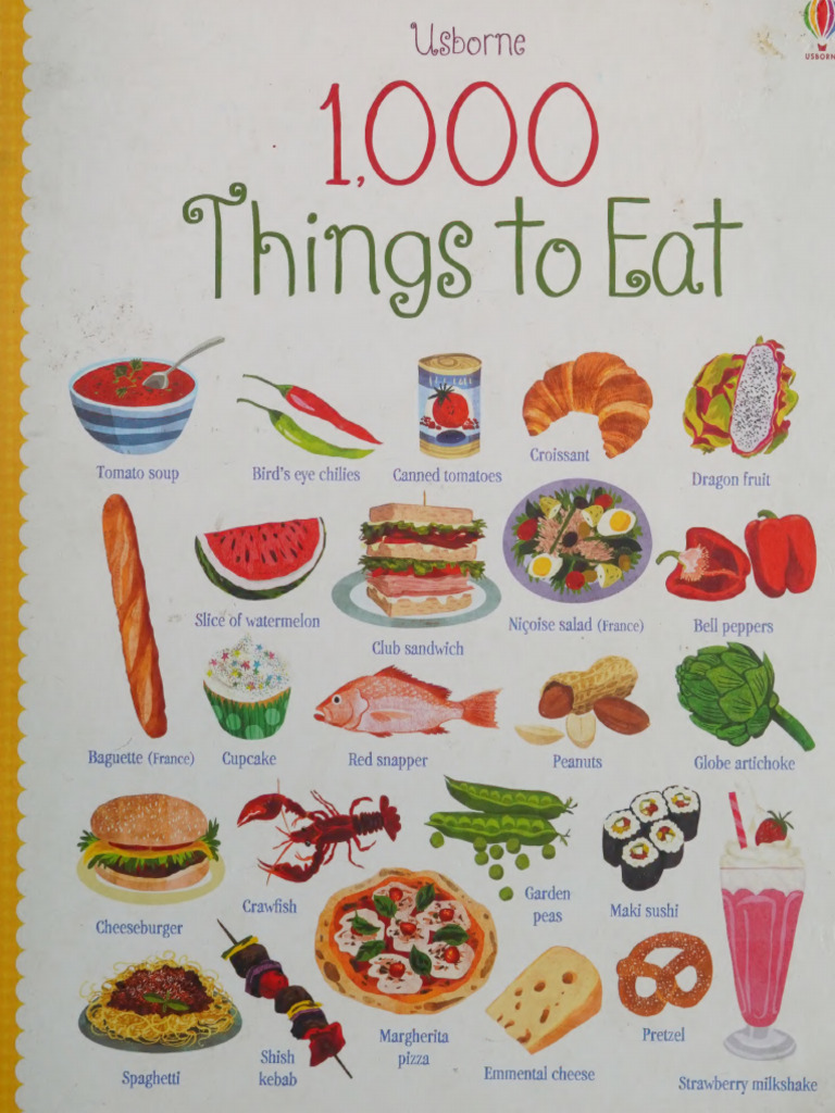 1000 Things To Eat Englishare | PDF | Baking | Foods