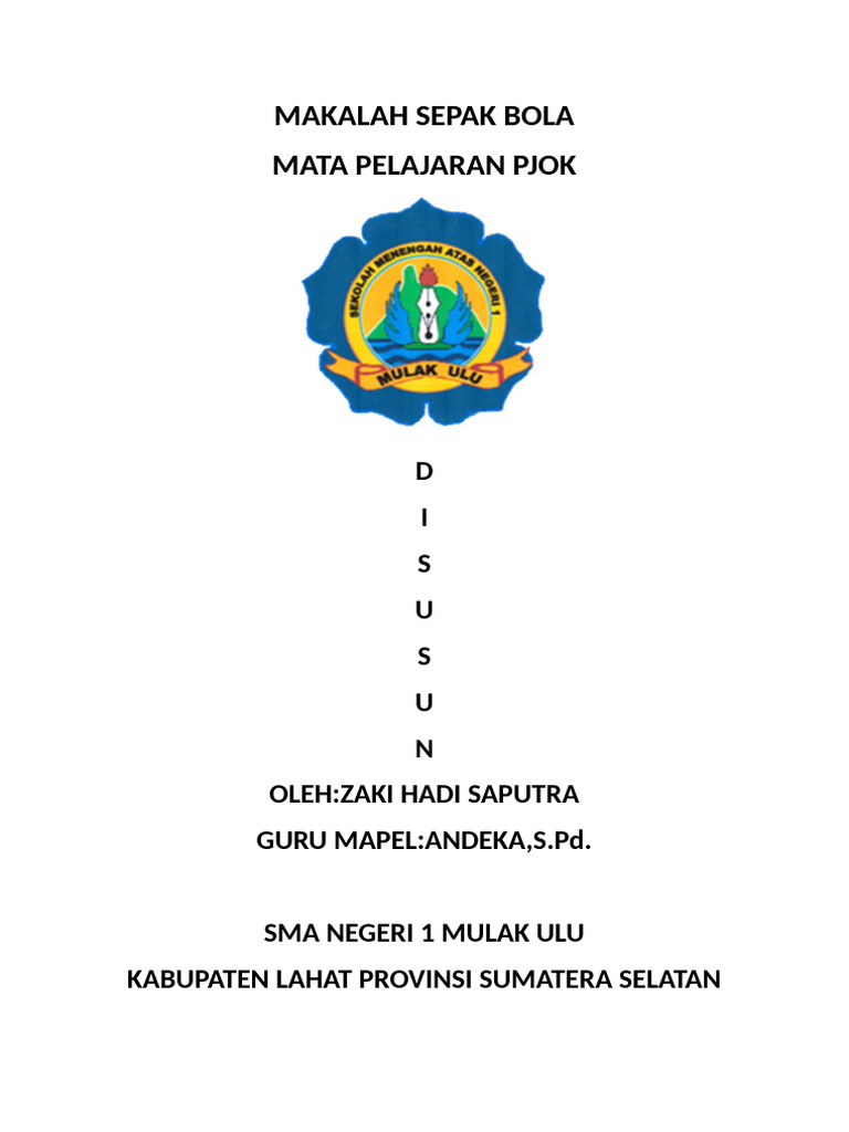 MAKALAH ZAKI | PDF