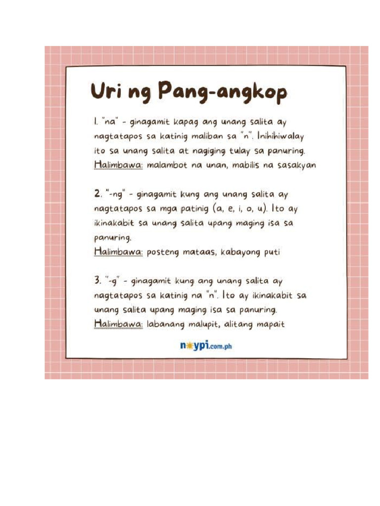 Pang Angkop | PDF