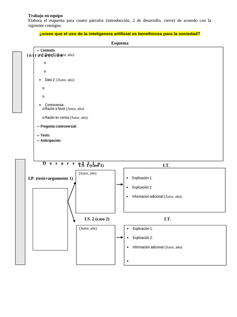 Esquema Semana 5 | PDF