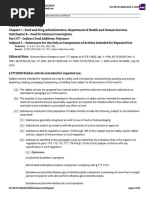 FDA Regulations on Resinous Coatings | PDF | Copolymer | Polymers