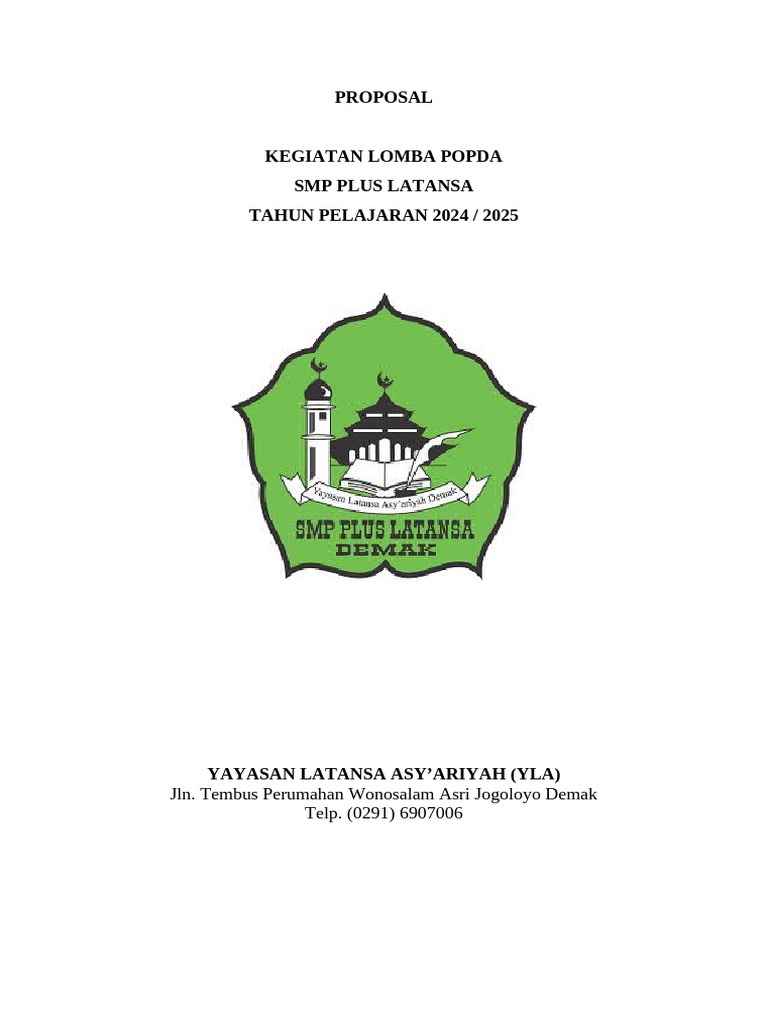 Proposal POPDA | PDF