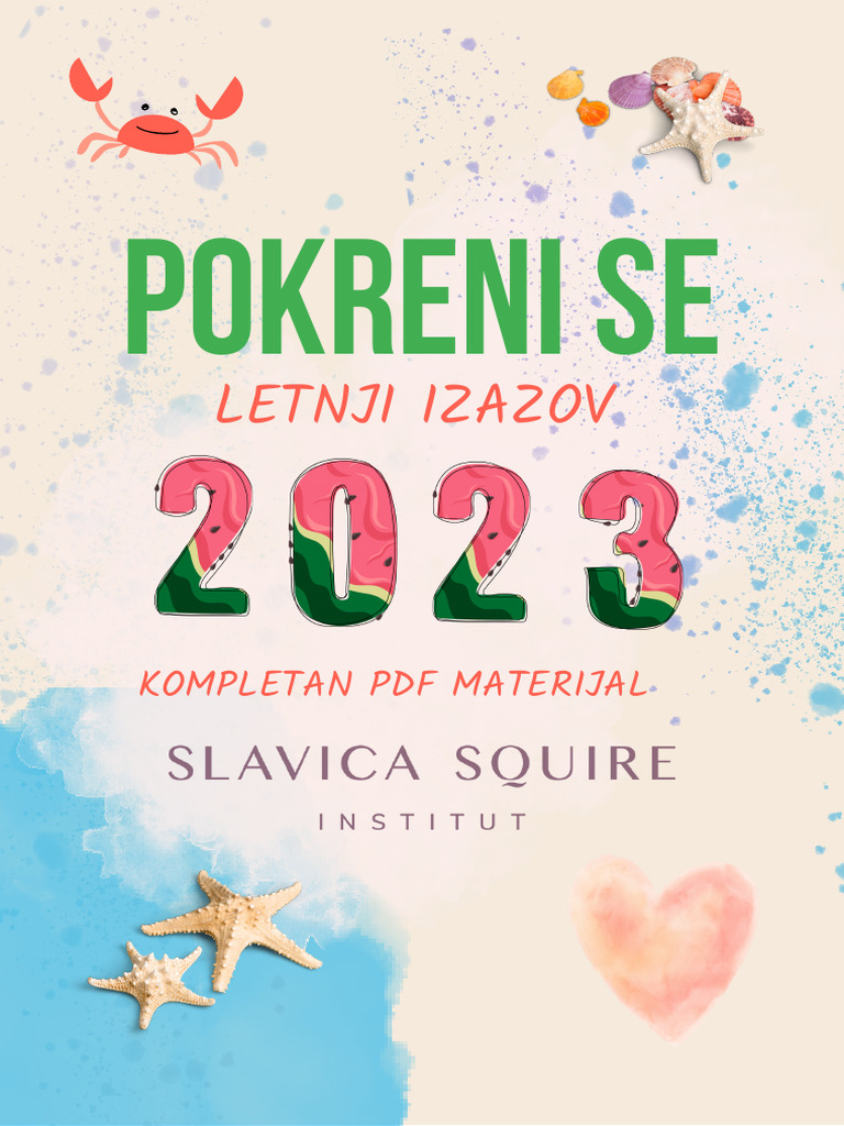 Kompletan pdf materijal letnji izazov 2023 2 | PDF