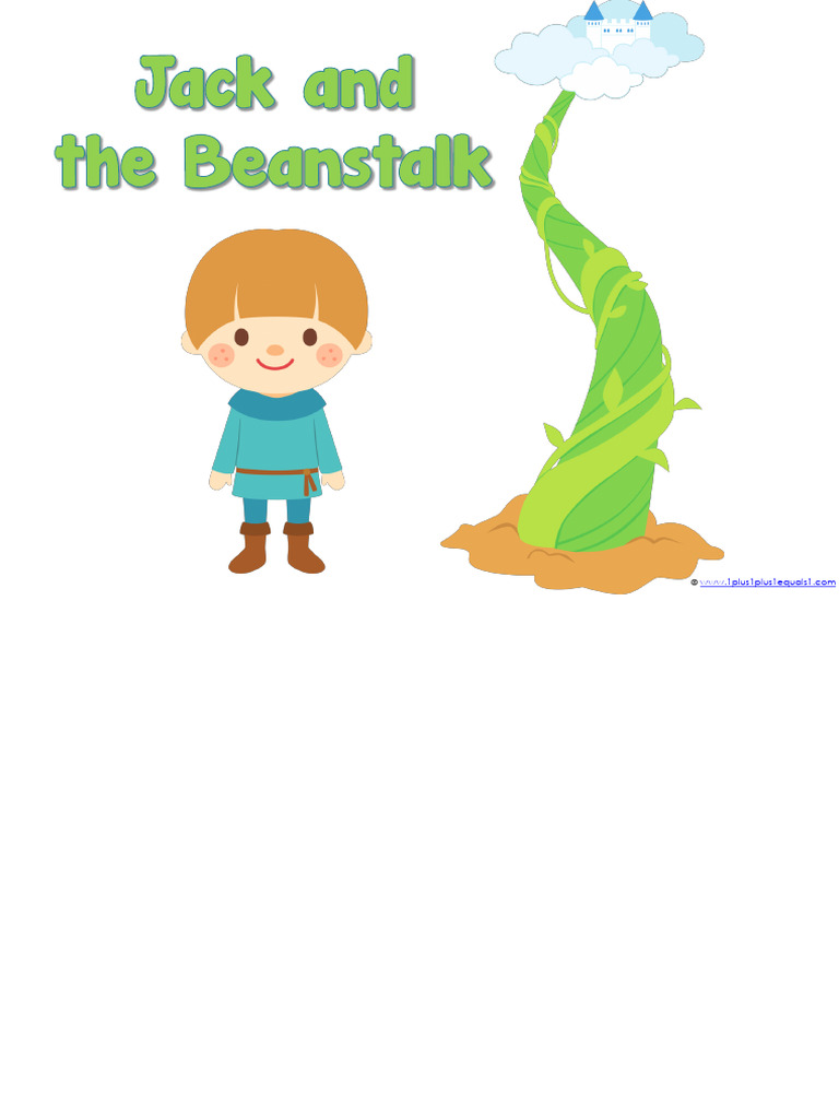 Jack and The Beanstalk Story | PDF | Jack And The Beanstalk | European ...