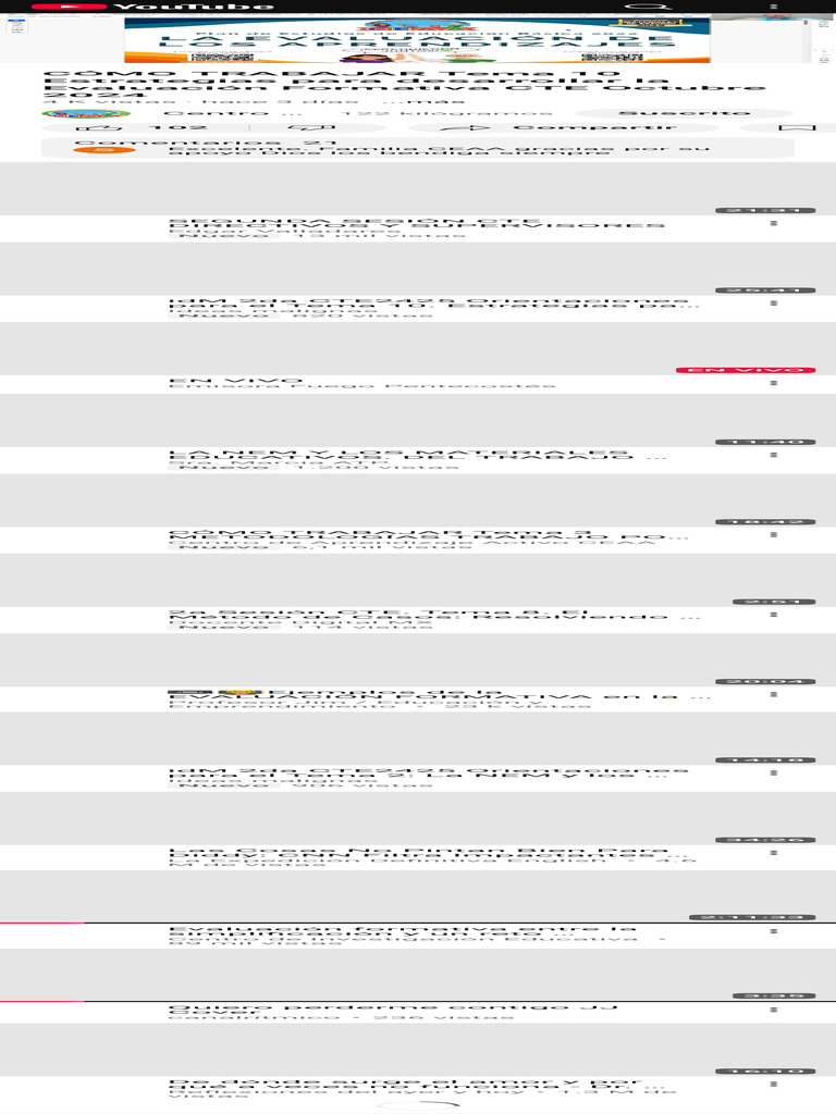 CÓMO TRABAJAR Tema 10 Estrategias para Desarrollar La Evaluación Formativa CTE Octubre 2024 ...